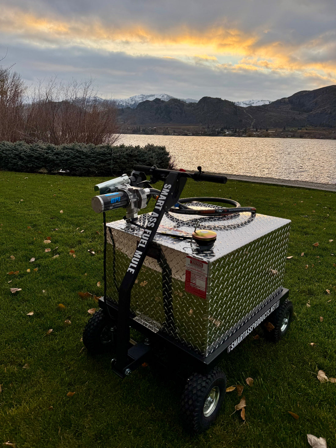 Smart Ass Products - World's Only Motorized Gas Caddy